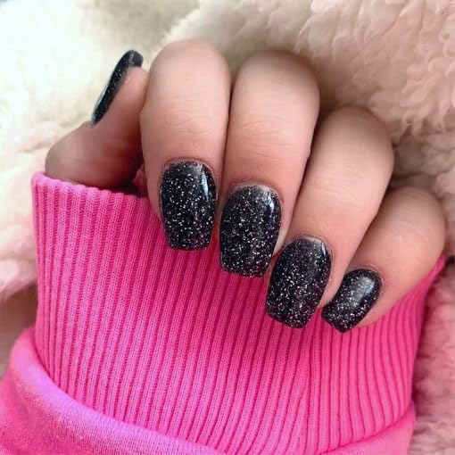 Dip Powder: dp.108 Midnight Fierce | Sparkle & Co.