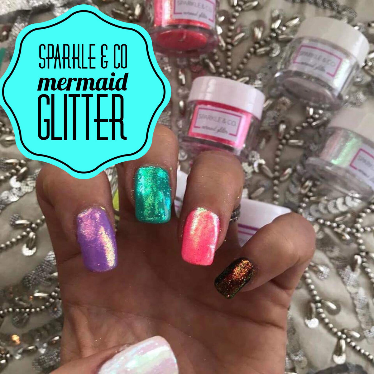 Mermaid Glitter - 6g | Sparkle & Co.