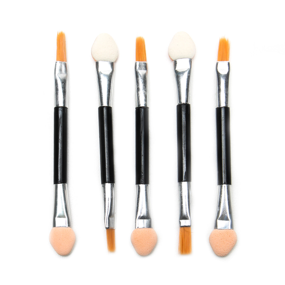 5 Applicators Sponges with Brush - Two Sided | Sparkle & Co.