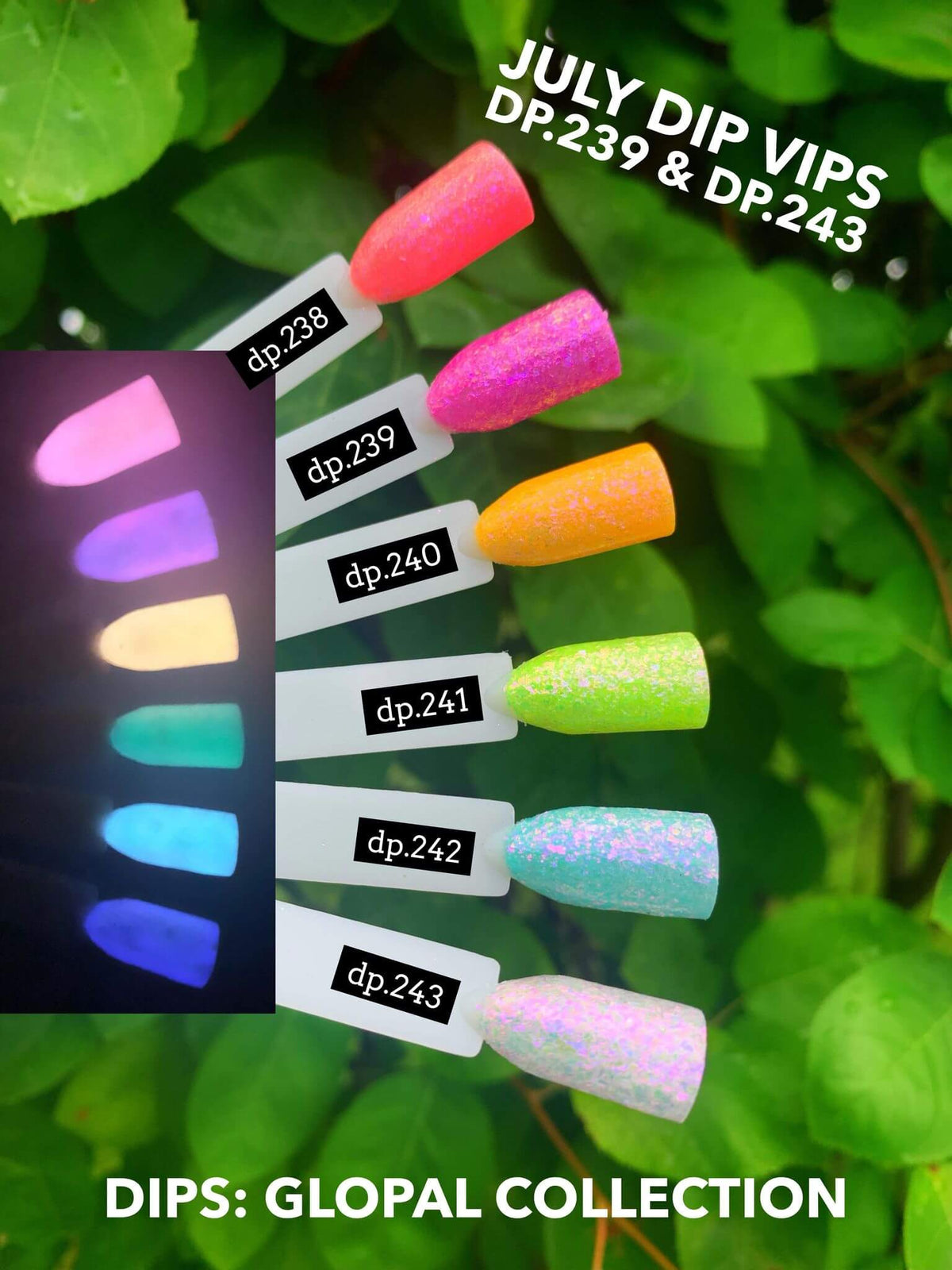 Dip Powder: dp.239 Roller Skate Date (Glow) | Sparkle & Co.