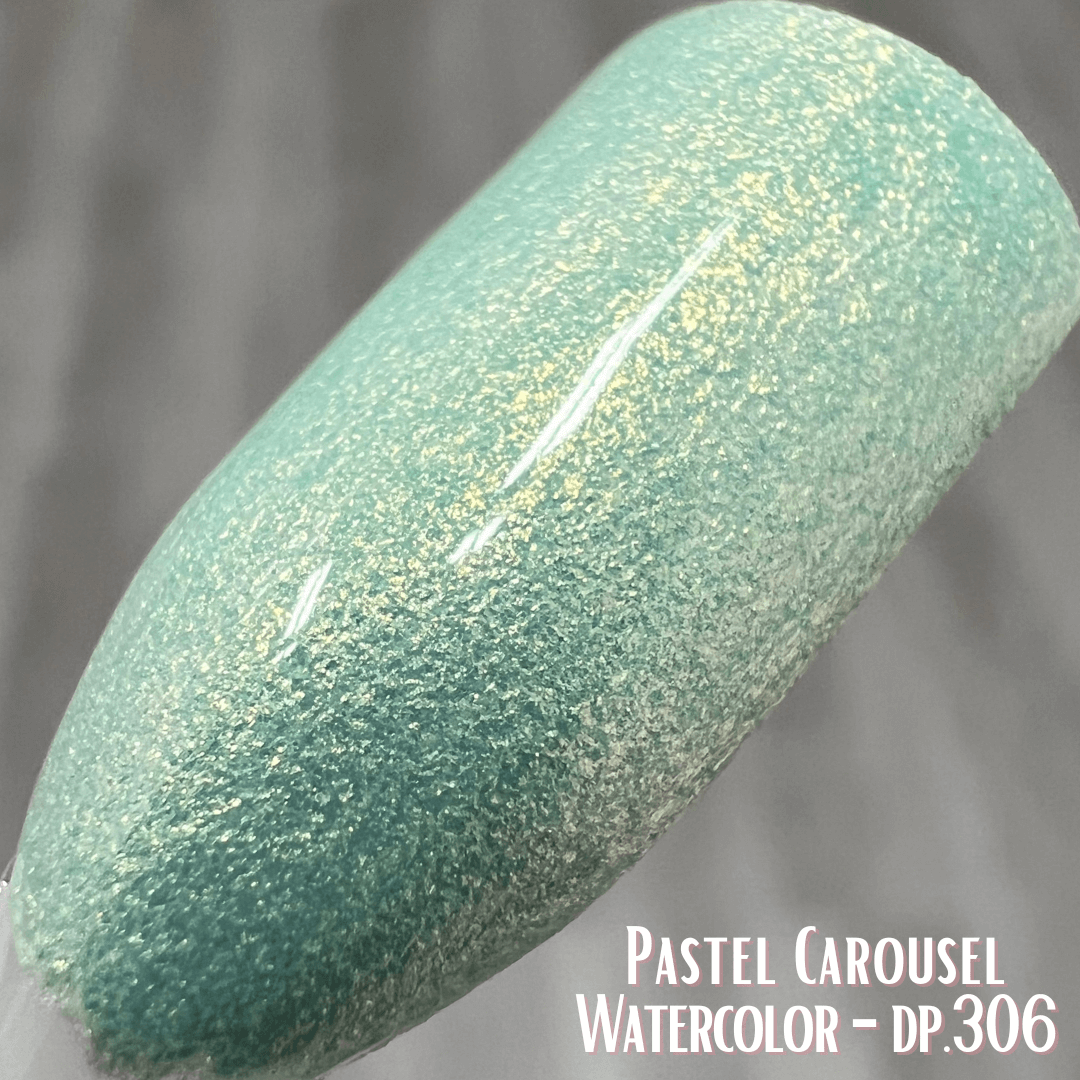 Dip Powder: dp.306 Pastel Carousel - Watercolor | Sparkle & Co.