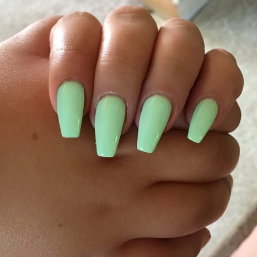 Gel Polish: 016 From This Mo-Mint | Sparkle & Co.